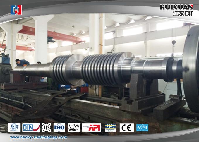 60MW 25Cr2Ni4MoV Heavy Steel Forgings Heat Treatment Rotor Forging