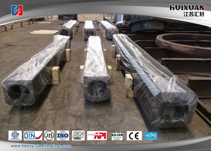 6000T Open Die Heavy Steel Forgings JIS Forging Hollow Square Tube