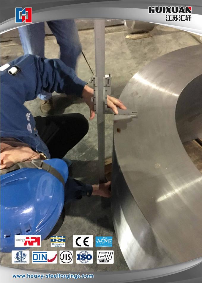 ASTM Standard Forged Steel Rolls , Welding Alloy Steel Roller Shell