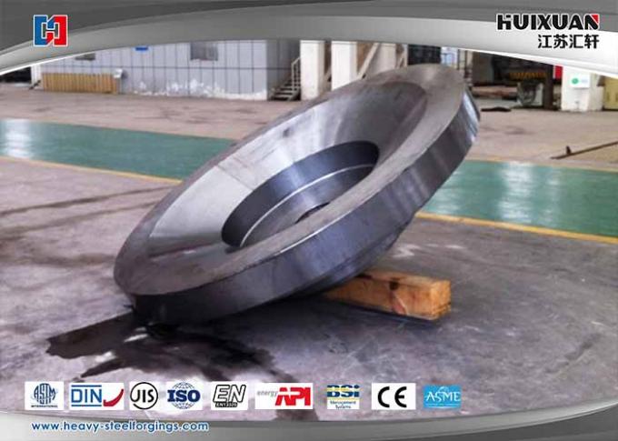 Carbon Steel Steam Turbine Rotor Forging Generator Thrust Disc For ...