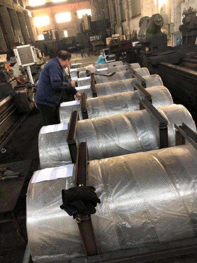 40CrMnMo EF-LF-VD Forged Cylinder , Forged Roller Shell For Machinery Parts