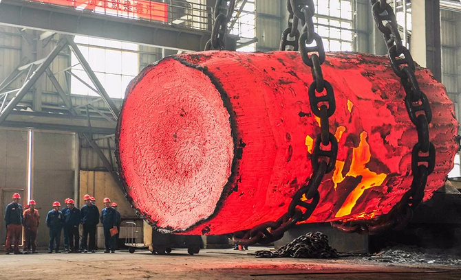 Biggest flange forgings