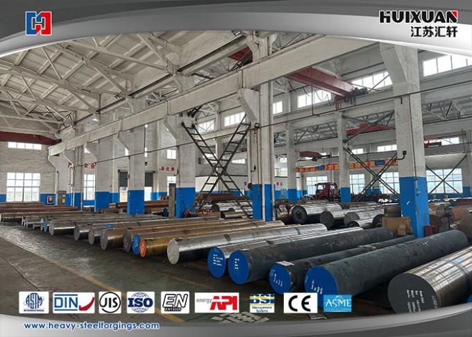 Forged Round Bar EF LF VD Melting Process Heavy Steel Forging