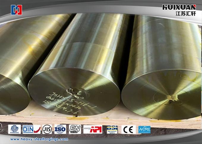 Forged Round Bar EF LF VD Melting Process Heavy Steel Forging