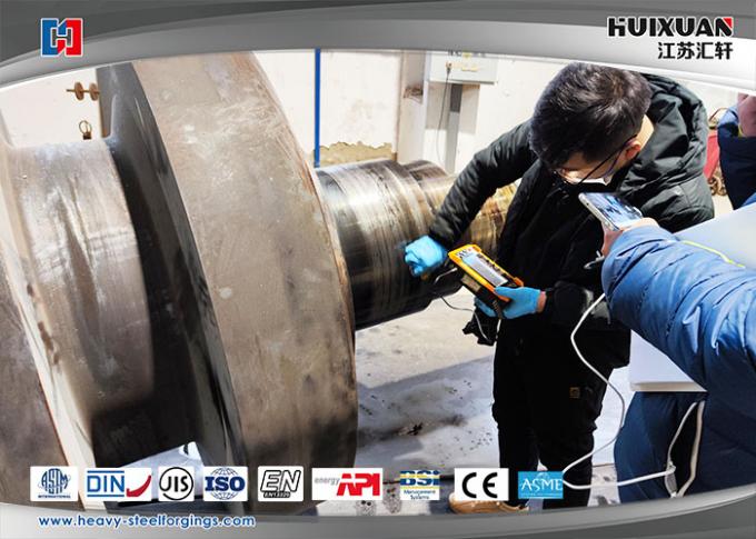 Power Generator Rotor Forging With Grooving Heat Stability Test