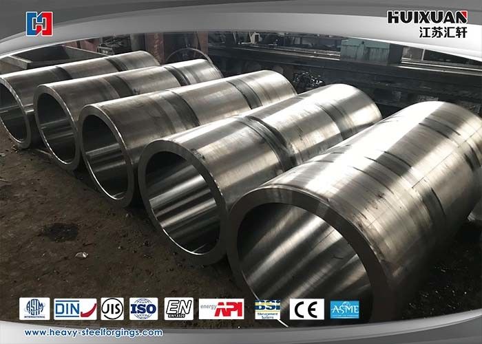 40CrMnMo EF-LF-VD Forged Cylinder , Forged Roller Shell For Machinery Parts