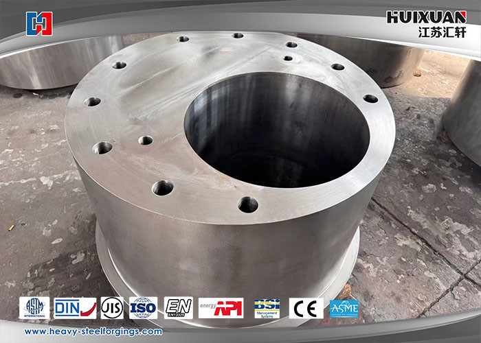 EN 10250-2 S355J2G3 eccentric coupling Custom Forgings for hydropress