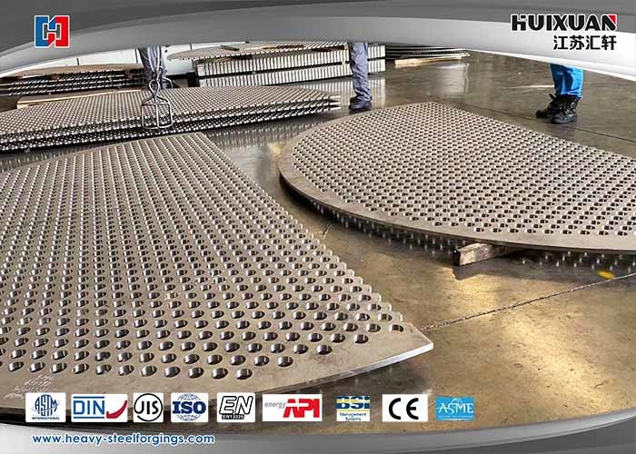 ASTM Stainless Steel Forging Baffle Plate In Heat Exchanger